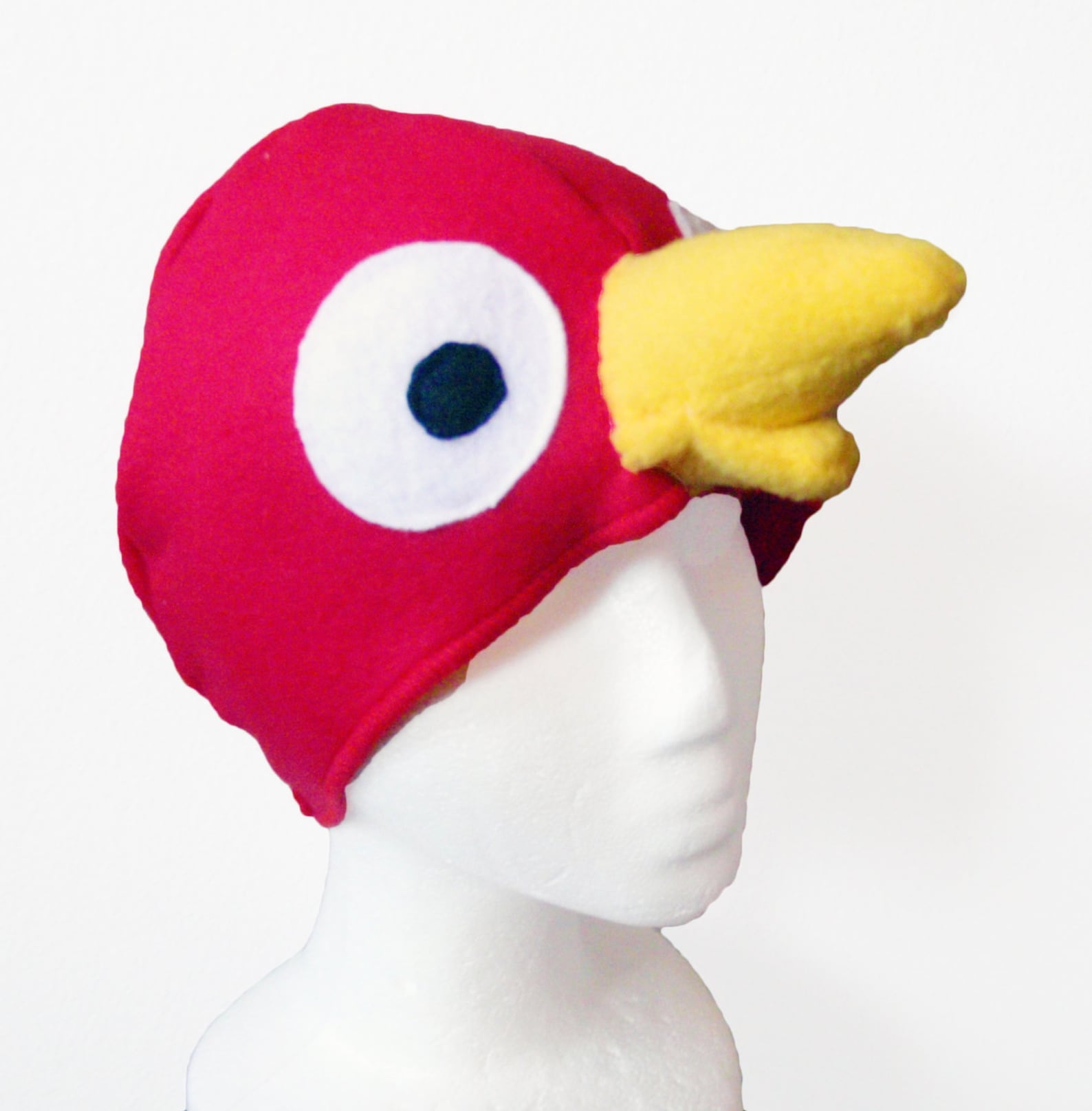 Red Bird Hat. Five Sizes. - Etsy