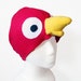 Red Bird Hat. Five Sizes. - Etsy