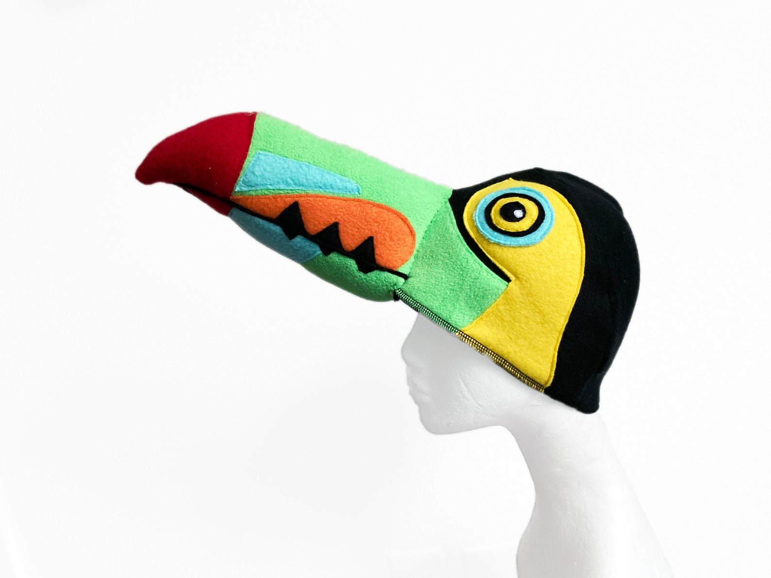 Cartoon Toucan Hat, Five Sizes - Etsy
