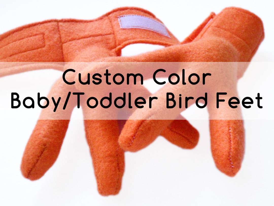 Custom Color Baby Bird Feet, 3 Months to 2 Years. - Etsy