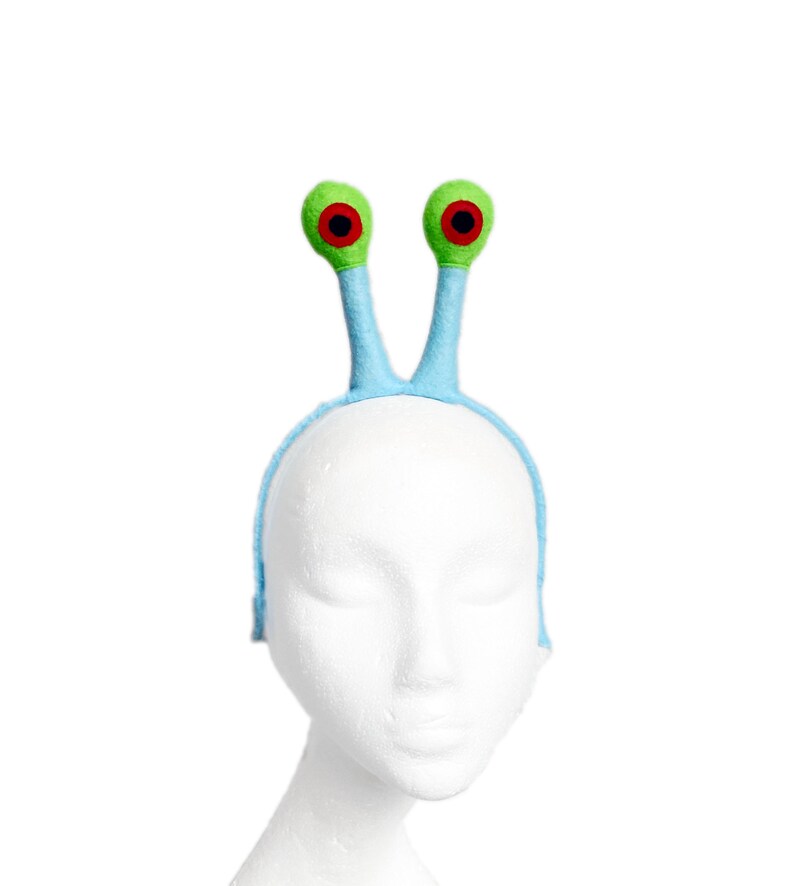Custom Color Snail Eyes Headband, Felt Alien Monster Costume - Etsy