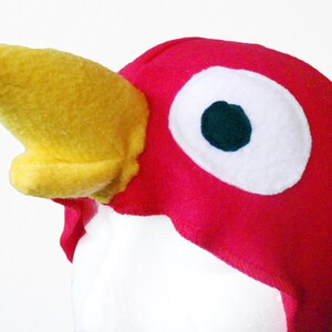 Red Bird Hat. Five Sizes. - Etsy