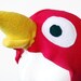 Red Bird Hat. Five Sizes. - Etsy