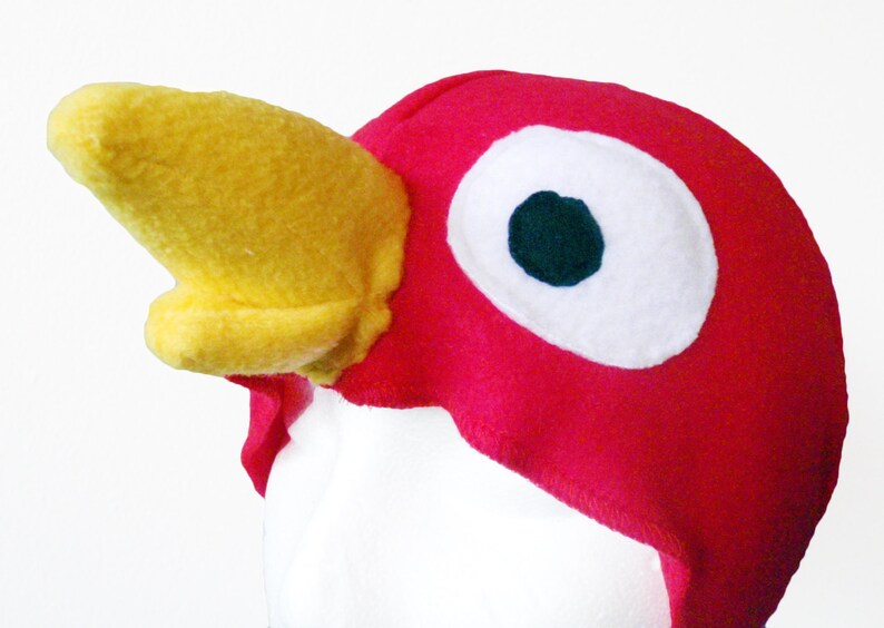 Red Bird Hat. Five Sizes. - Etsy