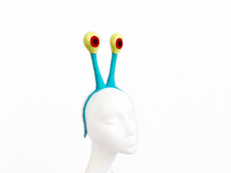 Custom Color Snail Eyes Headband, Felt Alien Monster Costume - Etsy