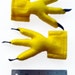 Yellow Baby Bird Feet With Talons, 3 Months to 2 Years. - Etsy
