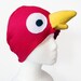Red Bird Hat. Five Sizes. - Etsy