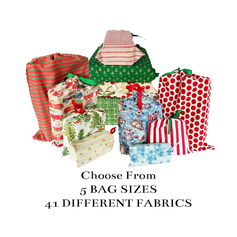 Fabric Gift Bag - 60+ Gift Ideas for 2024