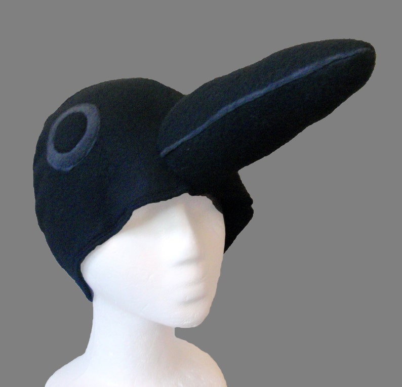 Raven Hat. Black Crow, Magpie. Five Sizes. - Etsy