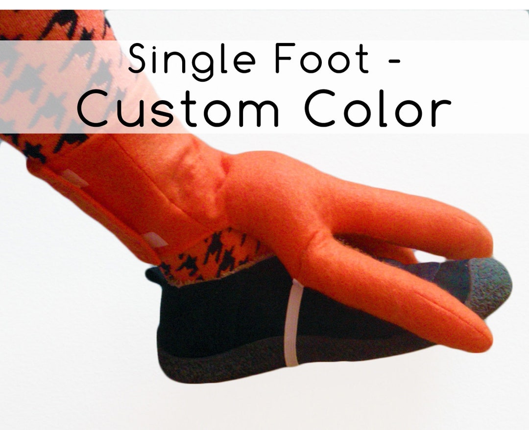 SINGLE FOOT, Custom Color. Four Sizes. Optional Talons. Bird, Monster ...