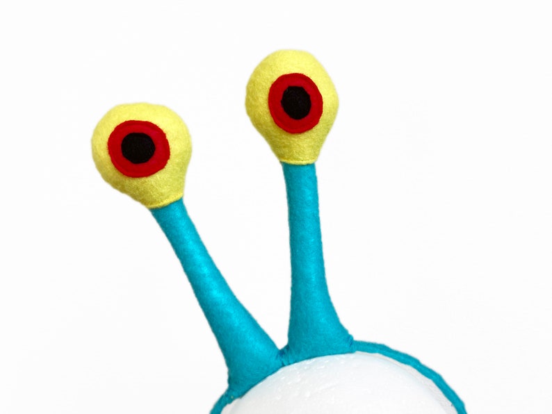 Custom Color Snail Eyes Headband, Felt Alien Monster Costume - Etsy