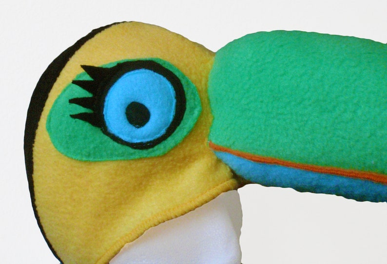 Toucan Hat. Bright Exotic Bird. - Etsy