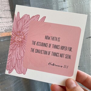 NEW Floral Scripture Cards for Hope. Set of 10 Verses, Gifts ...