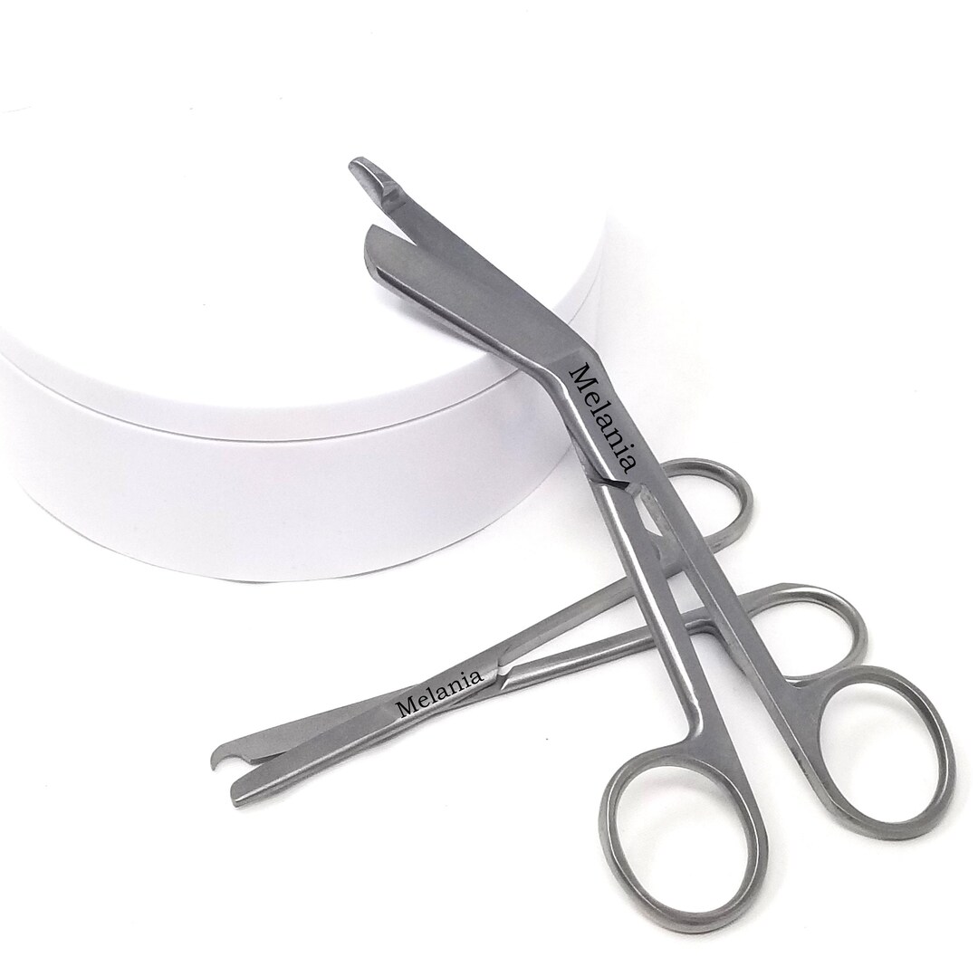 Custom Engraved Nurse Scissors Hemostat Forceps Set to Give for Nurse ...