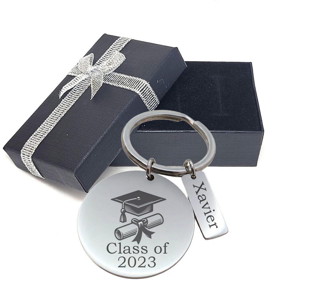 Personalized Stainless Steel Keychain With Name Tag - Customizable ...