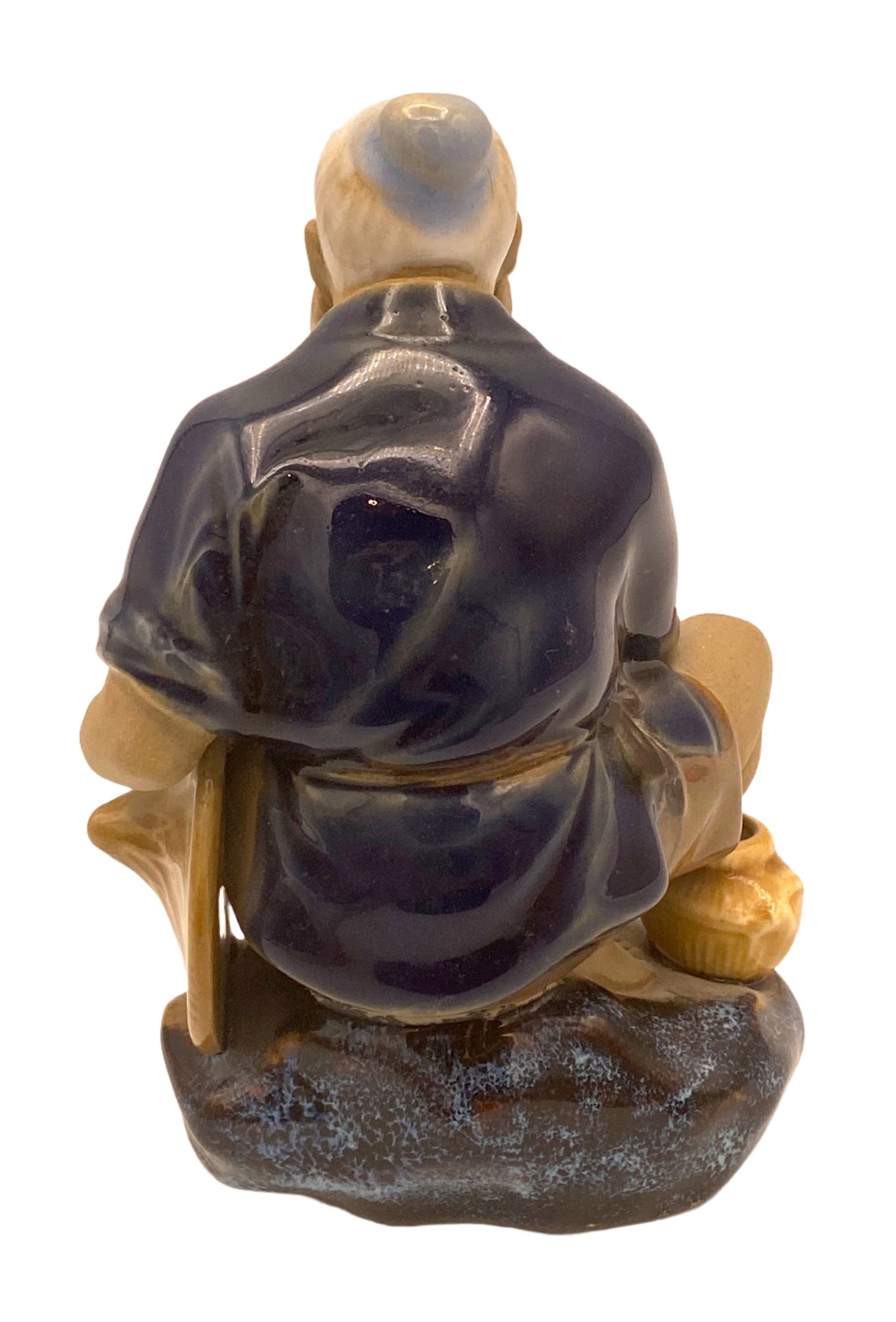 Shiwan Chinese Mudman Figurine Vintage Fisherman Mud Man 5.50" Tall - Etsy