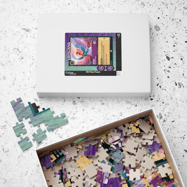 Hei Hei Persistent Prescence From Moana Lorcana Card Jigsaw Puzzle ...