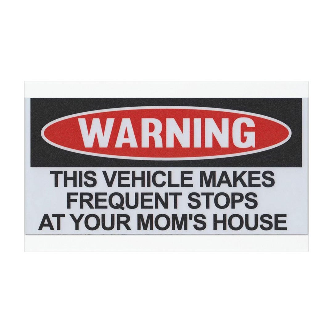 Car Magnets Funny Theme for Guys Warning Sticker Birthday Gift - Etsy