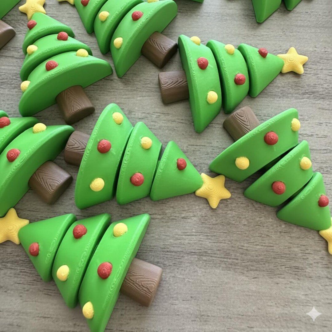 Christmas Tree Refrigerator Magnet • Festive Magnetic Kitchen ...