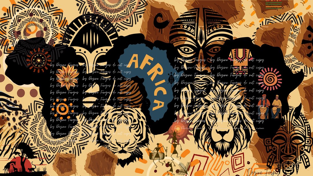 African Wall Art - Etsy