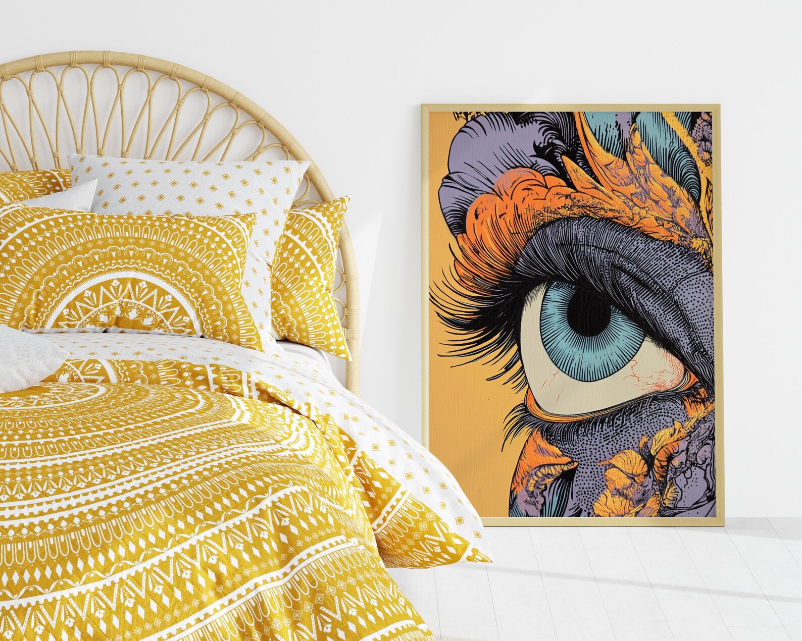 Whimsical Folk Art Patterns Set of 60, Playful Digital Prints, Colorful ...