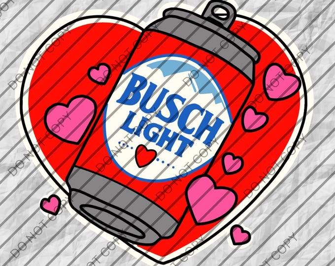 Busch Light Apple SVG and PNG. Cricut Compatible - Etsy Canada
