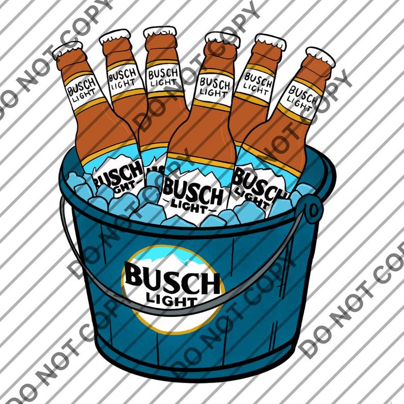Busch Light Svg, Beer Bucket Svg, Busch Light Bucket Svg, Busch Light ...