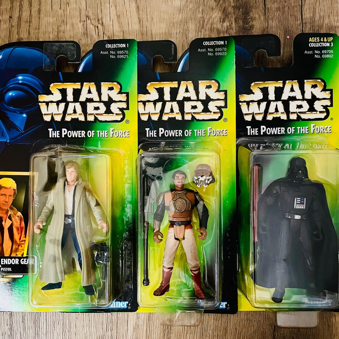 Vintage Star Wars Power of the Force Figures – Lando (skiff Guard ...