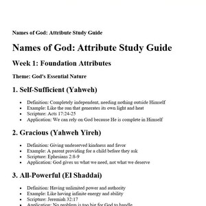 Thanksgiving Family Devotional and Craft Project: the Names and ...