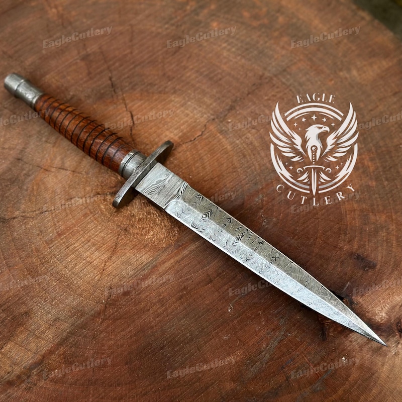 Damascus Dagger - Etsy