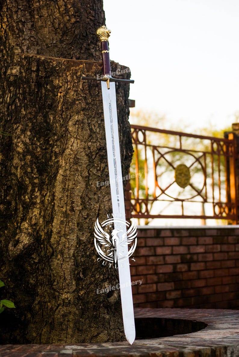 Rhindon Sword of KING Peter Pevensie, Chronicles of Narnia Prince Sword ...