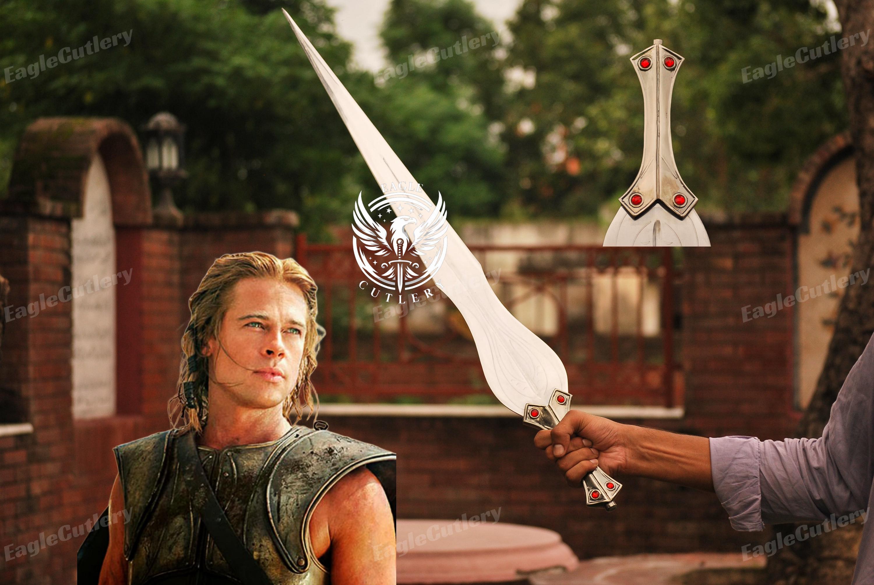 The Achilles Sword of Achilles From Troy, Greek Era Medieval Legend Warrior Sword, Handmade ...