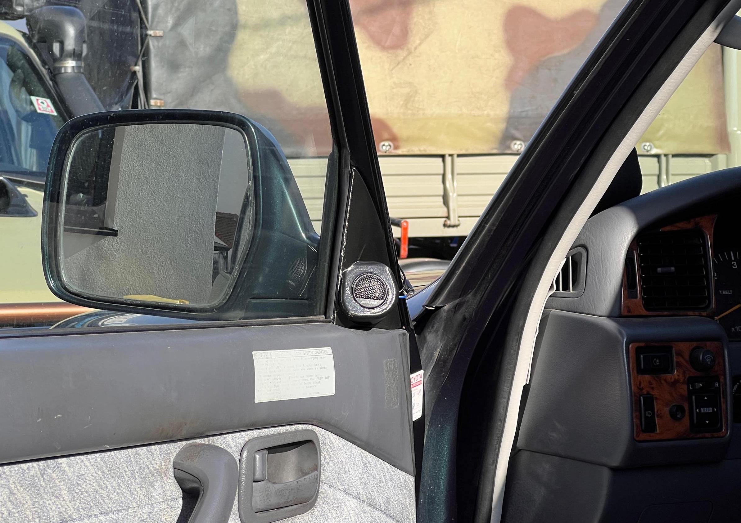 Tweeter Speaker Pods for Toyota 80 Series Land Cruiser - Etsy