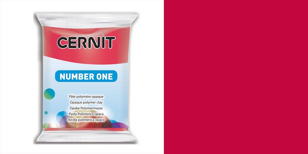 Polymer Clay / Plasticine / Cernit Number One / X-mas Red / 56g - Etsy