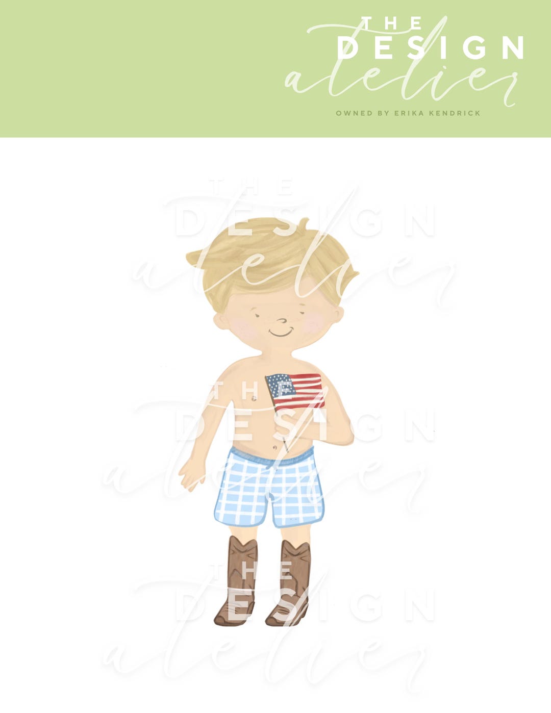American Boy Digital Art - Etsy
