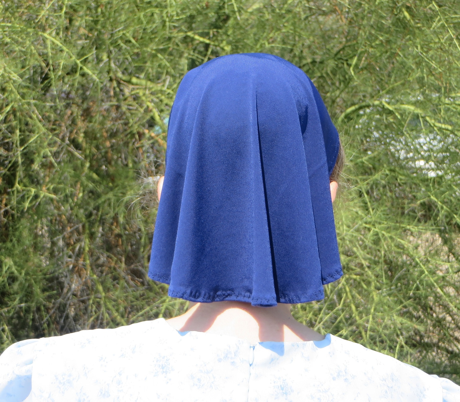 Veiling Slip on Knit Headcovering for Christian Women Prayer Veil White ...