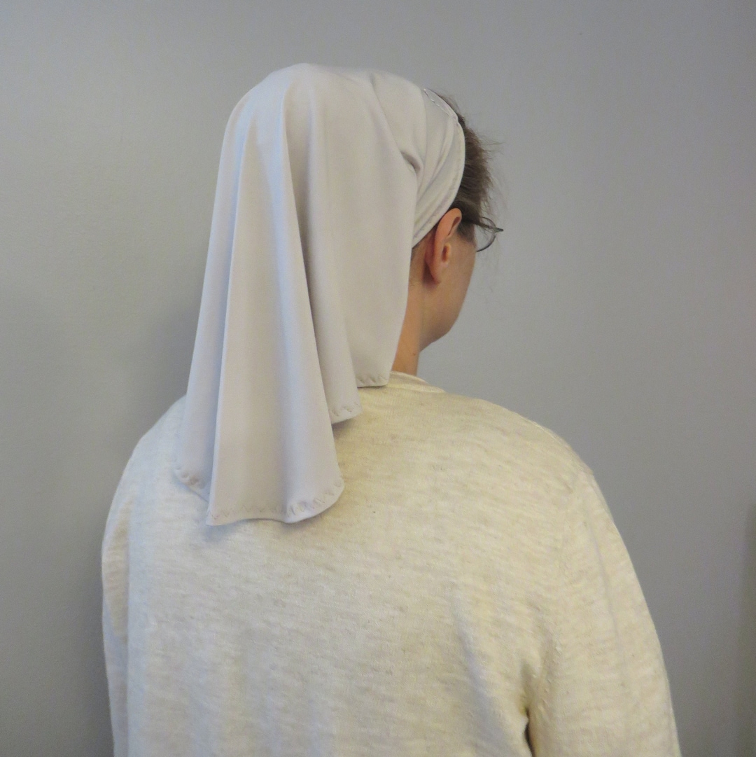 Christian Women Headcovering Prayer Veiling Knit Tie Scarf Choose Color ...