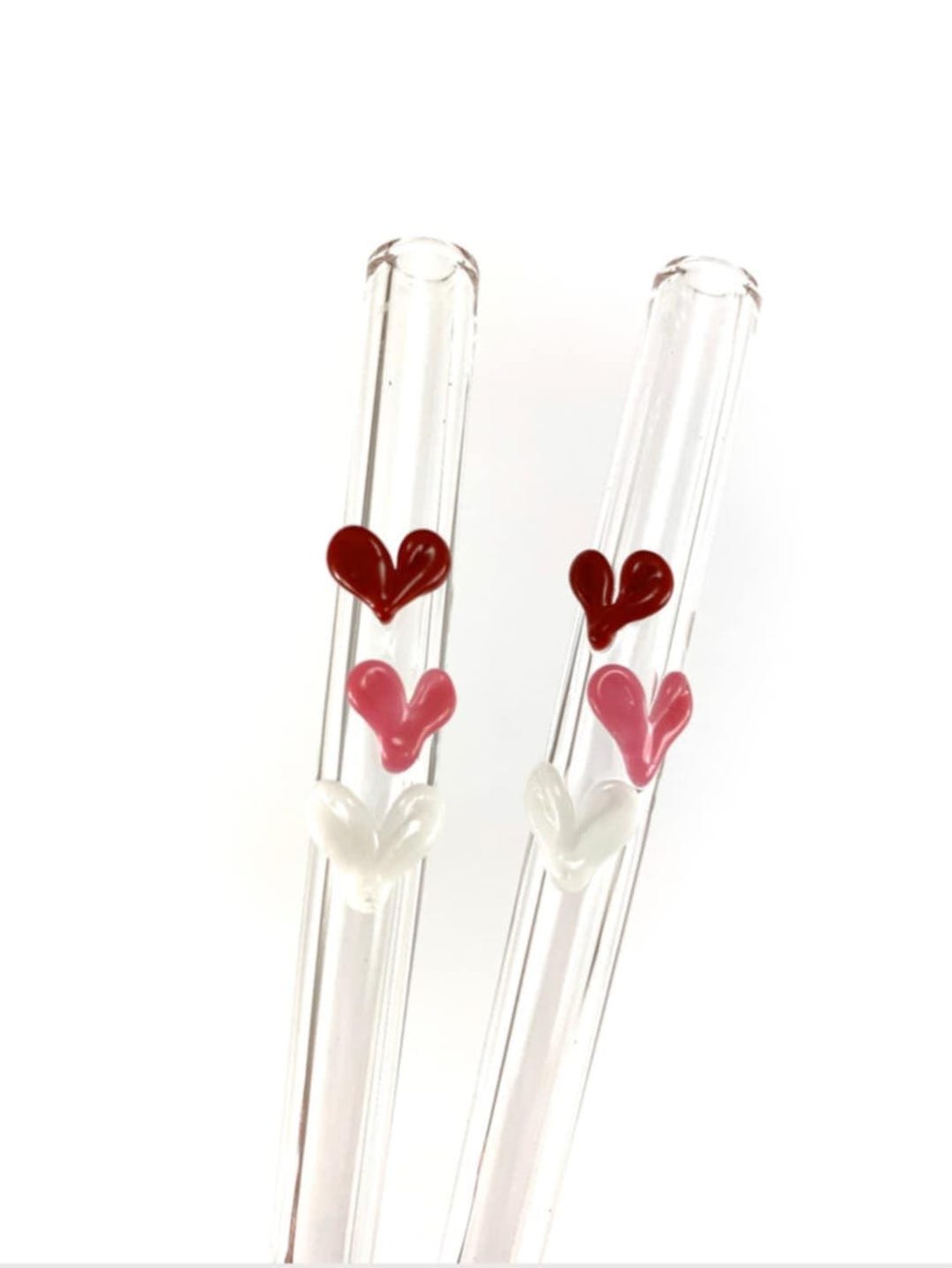 Valentines Sweet Hearts Straw- Set of 2 - Etsy