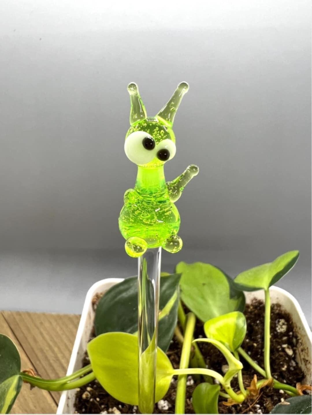 Alien Glass Plant Stake - Etsy
