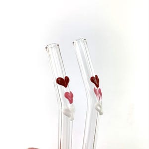 Valentines Sweet Hearts Straw- Set of 2 - Etsy