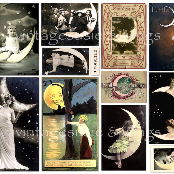 Paper Moon - Etsy