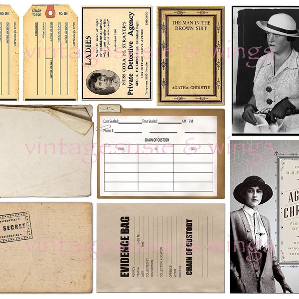 Detective Party - Etsy