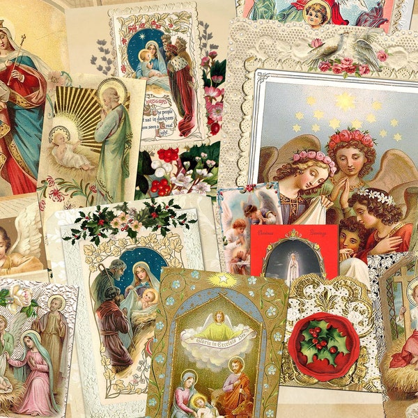 Christmas Cards Catholic - Etsy