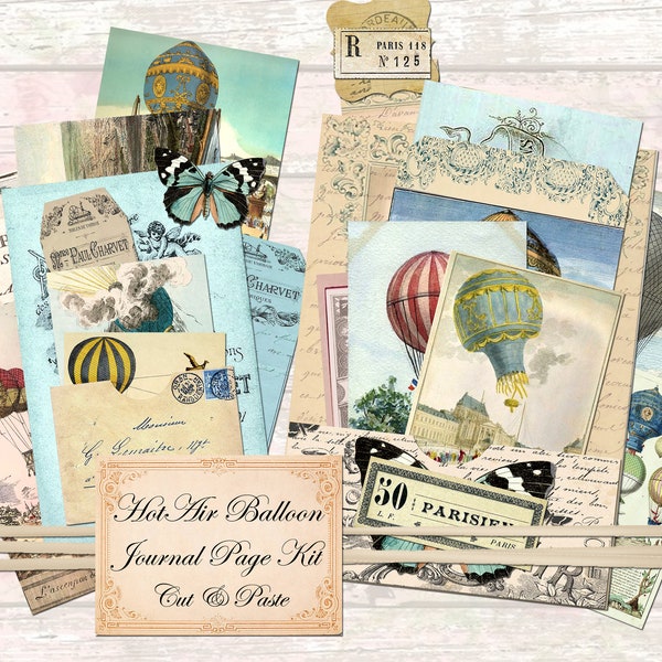 Hot Air Balloon Kit - Etsy