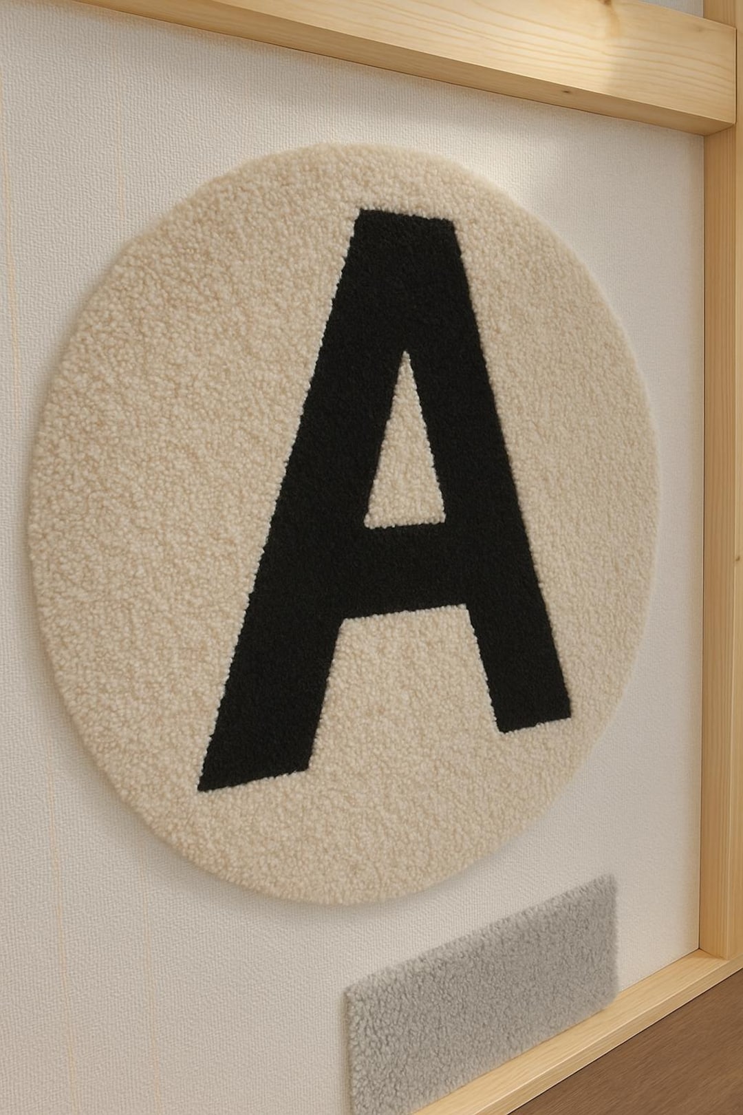 Handmade Tufted Rug - Letter Design - Hand Made in Denmark - Perfect ...