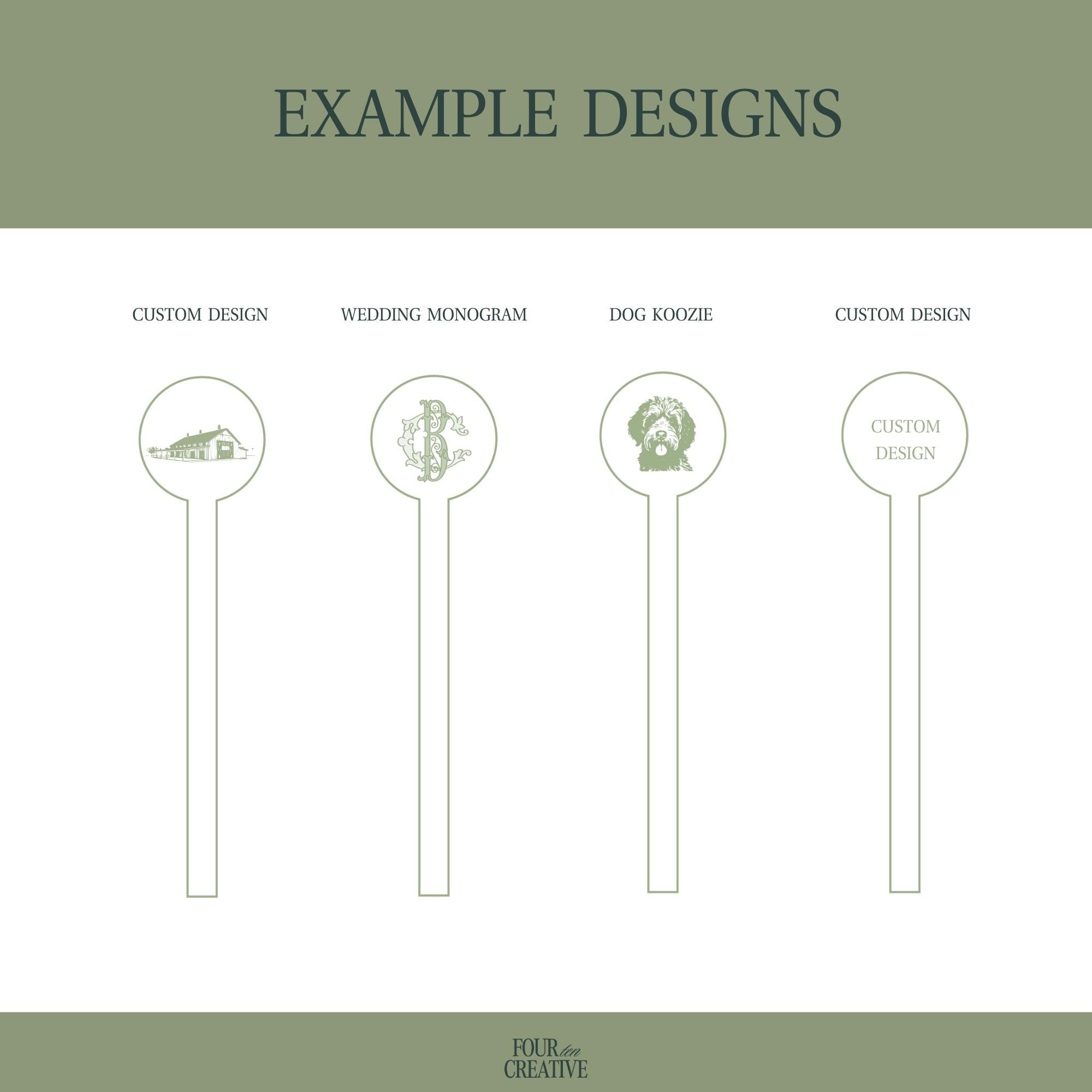 Custom Stir Stick Design | Personalized Digital File for Weddings ...