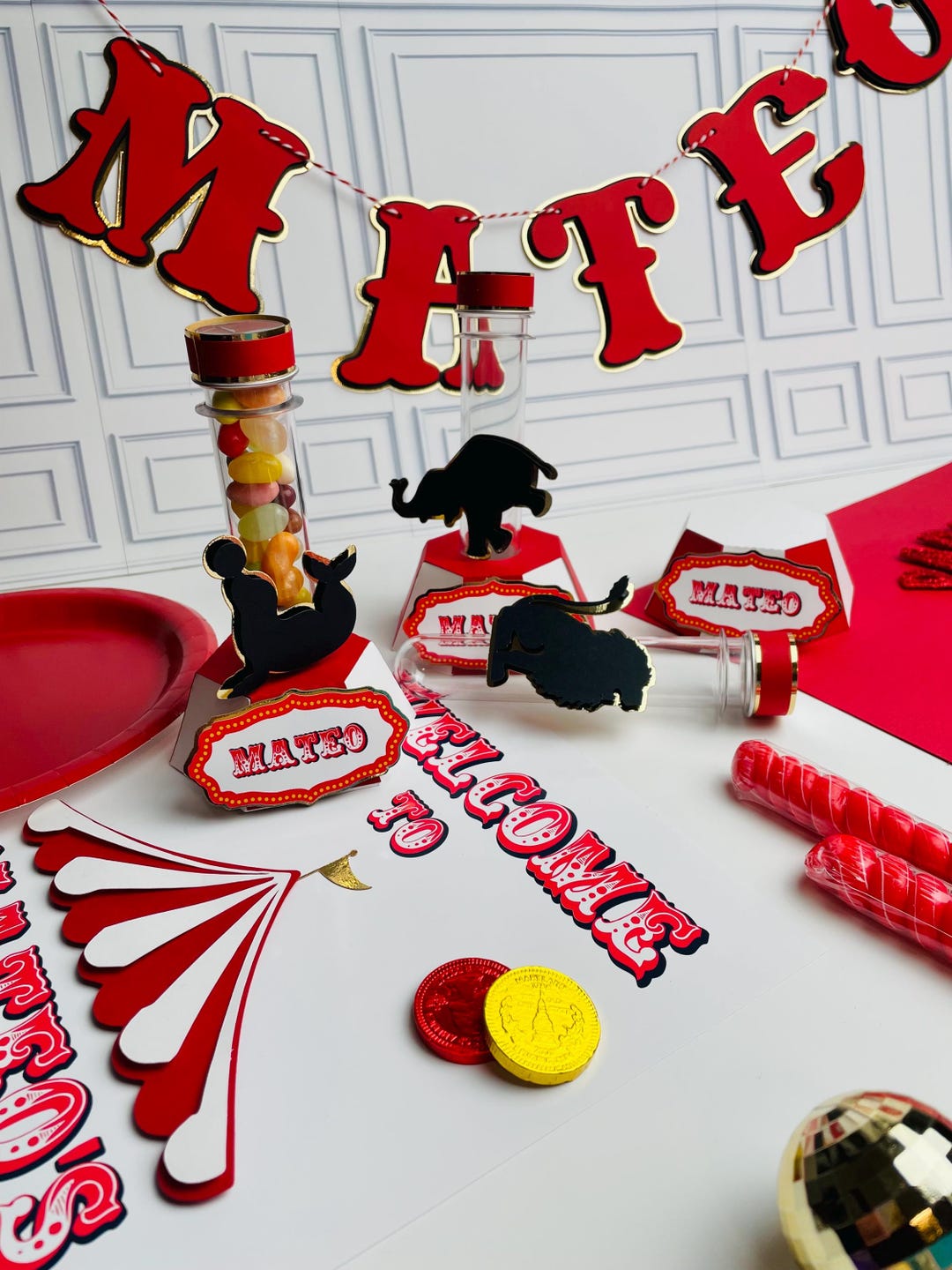 Circus Banner Name Circus Party Boy Decor Personalized Name Banner ...