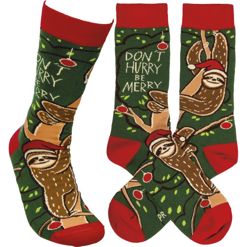 Socks With a Sloth - Etsy