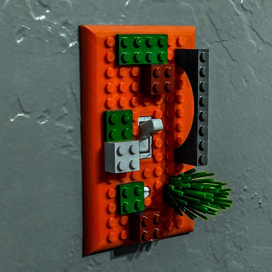 Brick Wall Switch Plate/ Brick Wall Switch Plate Cover/ Wall Switch ...