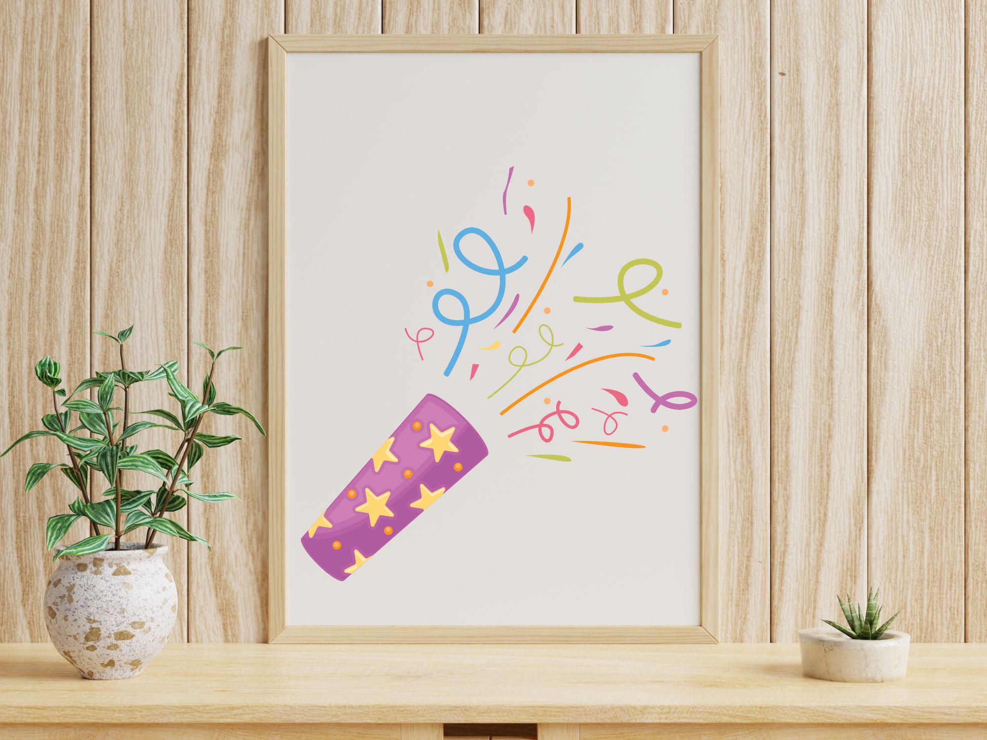 Confetti SVG Bundle: Birthday Party Clipart (digital Files) - Etsy